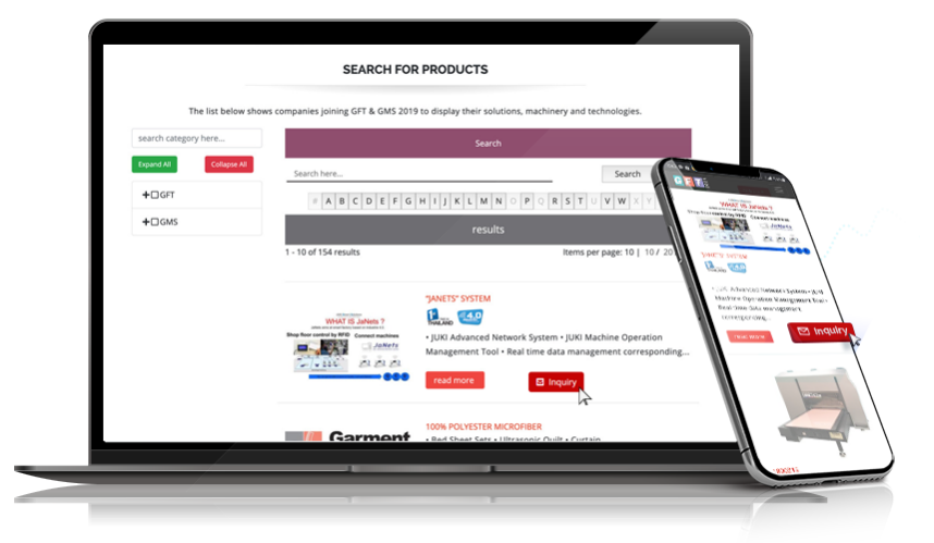 GFT | Event on Garment & Textile Materials, Accessories, and Equipment